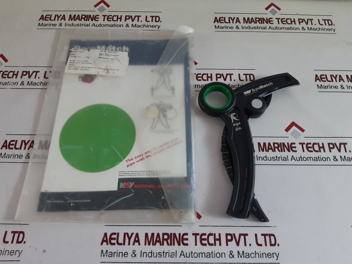 Nov/Varco 10710179-001 Borematch Pipe Dia – Aeliya Marine Tech