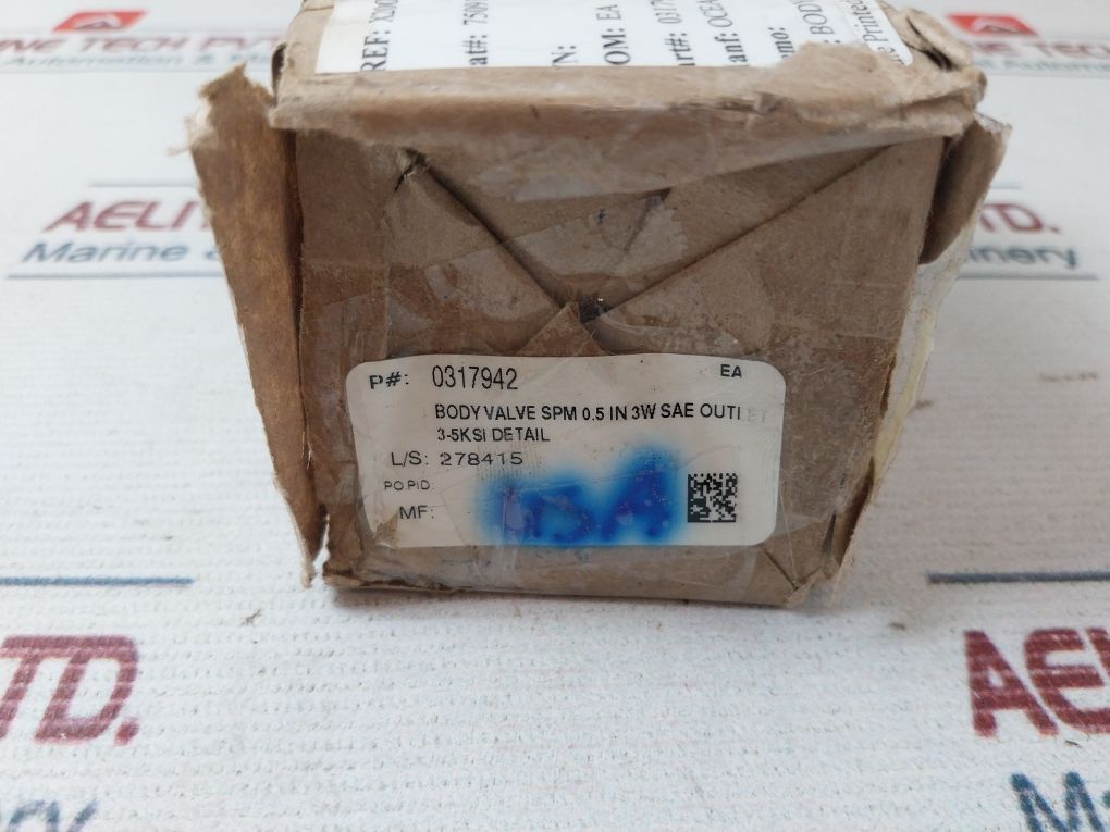 Oceaneering 0317942 Body Valve Spm 1/2 In 3 Way Sae – Aeliya Marine Tech