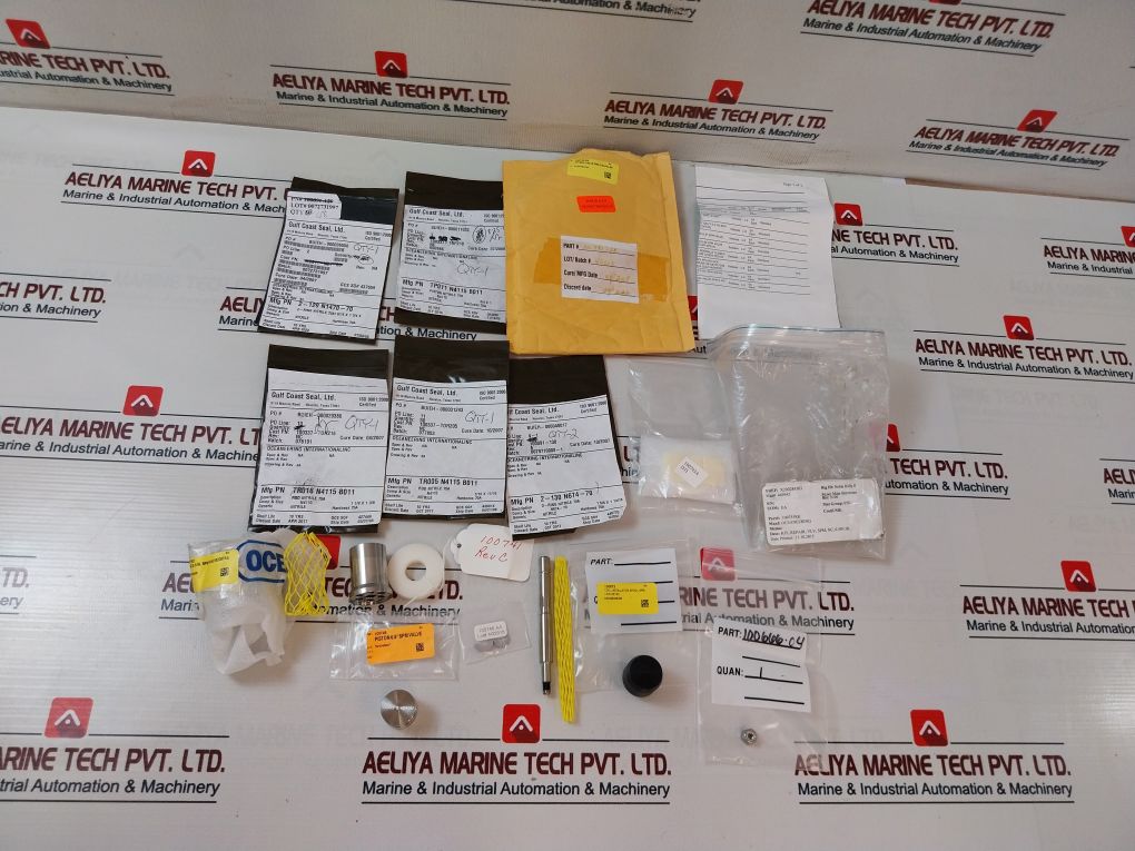 Oceaneering 100755Rk Spm Valve Repair Kit – Aeliya Marine Tech