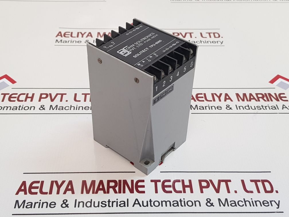 Ohm Solitect Tpu-9000 Thermistor Protection Relay – Aeliya Marine Tech