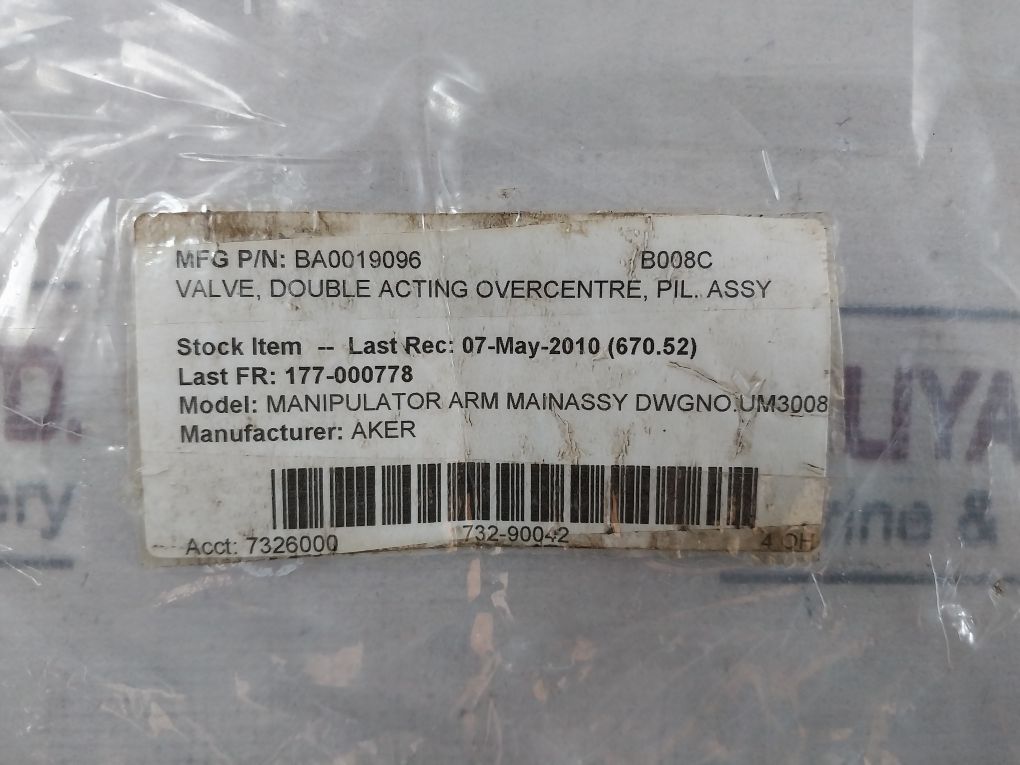 Oil Control 05422510043500A Double Acting Overcentre Valve – Aeliya ...