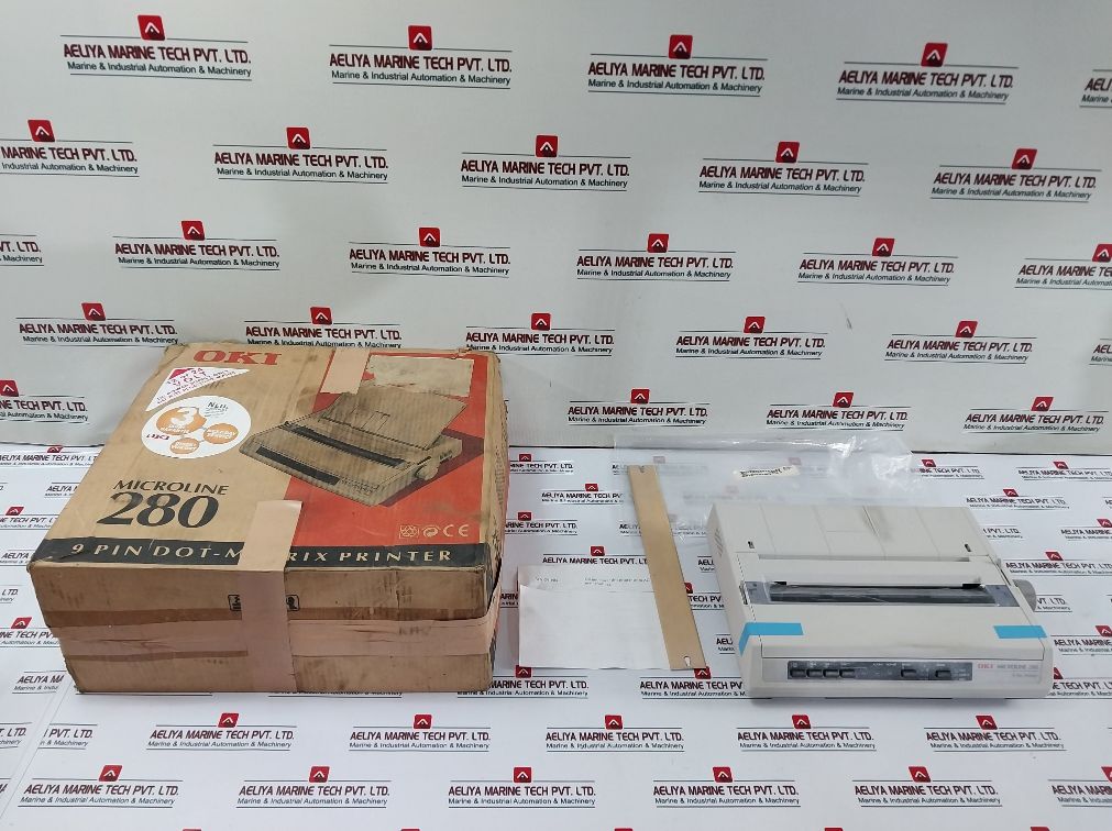 Oki Microline 280 280-ibm-par-24-m 9 Pin Dot-matrix Graphics Printer ...