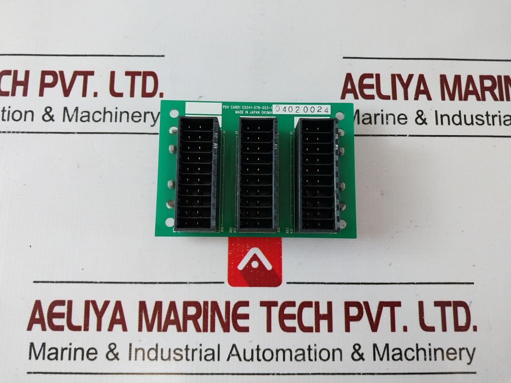 Okuma E0241-578-023-1 Pdv Card – Aeliya Marine Tech