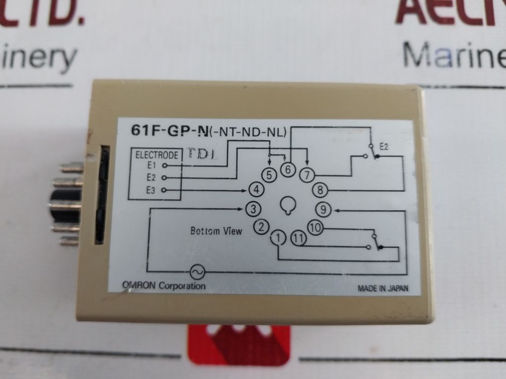 Omron 61F-gp-n Floatless Level Switch 110Vac 50/60Hz – Aeliya Marine Tech