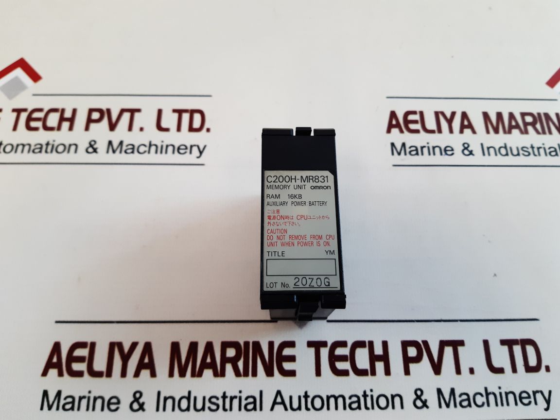 Omron C200H-mr831 Memory Module – Aeliya Marine Tech