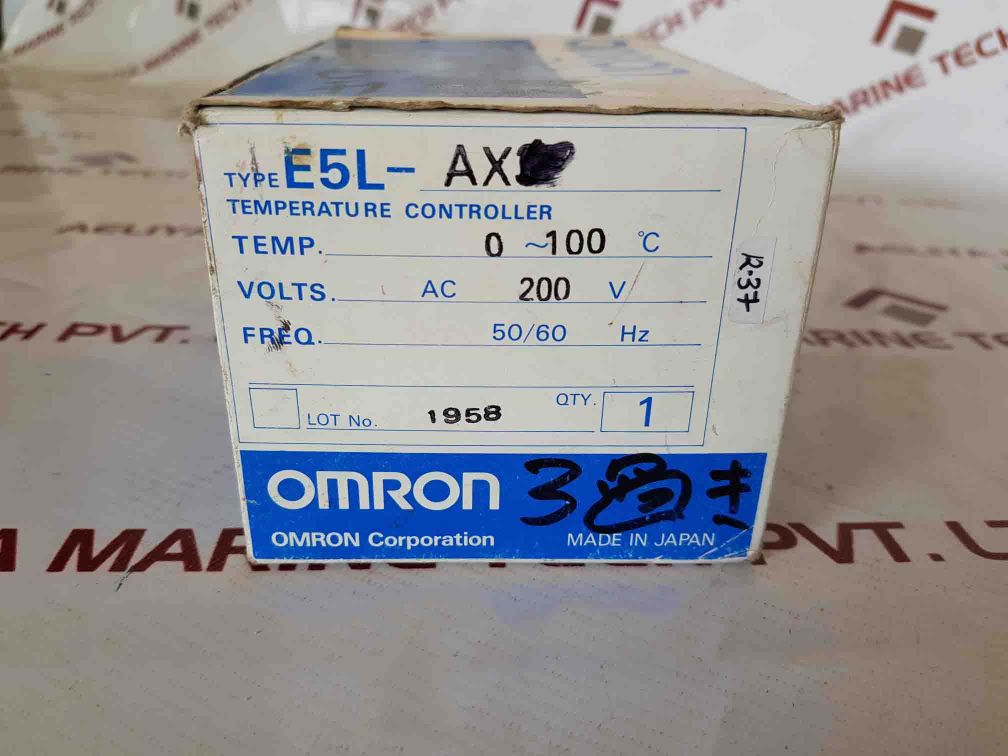 Omron E5L-a Temprature Controller – Aeliya Marine Tech