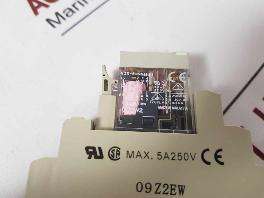 Omron G2R-2-sni(S) Relay With Socket – Aeliya Marine Tech®