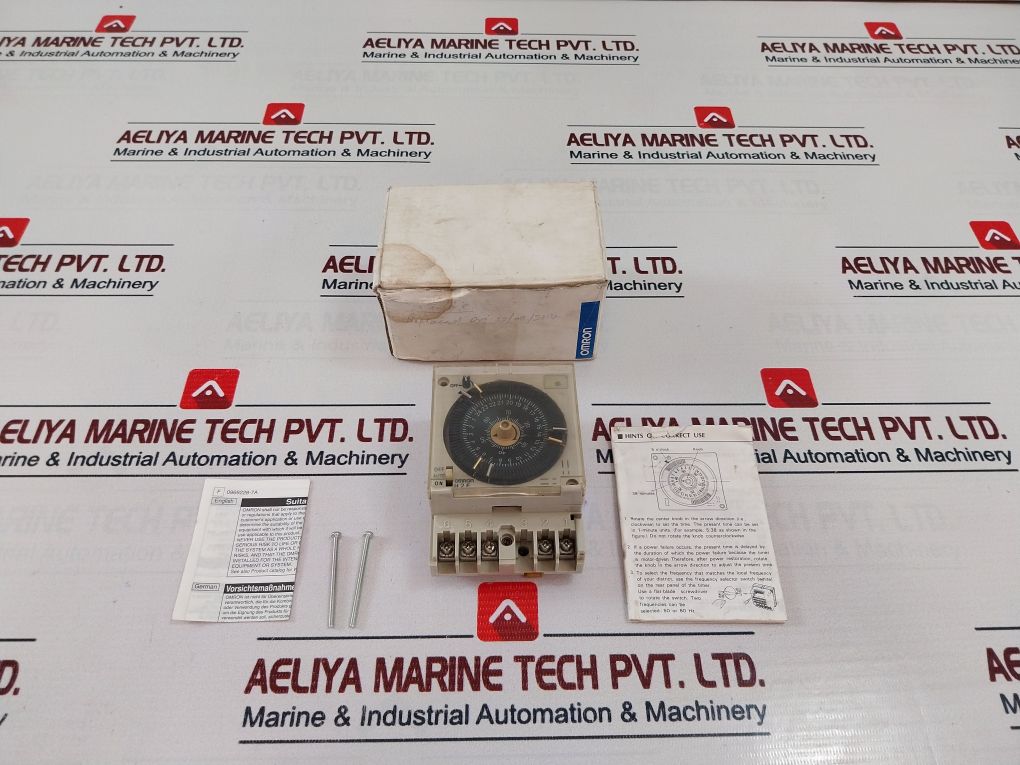 Omron H2F-dfc Time Switch 100-120V Ac – Aeliya Marine Tech