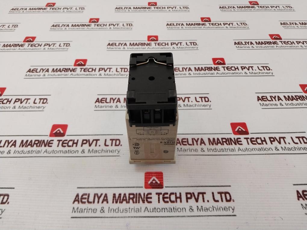 Omron H3Ba-8 Solid-state Timer With Base 200/220/240Vac 50/60Hz ...