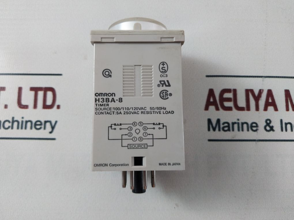 Omron H3Ba-8 Timer 50/60Hz – Aeliya Marine Tech®