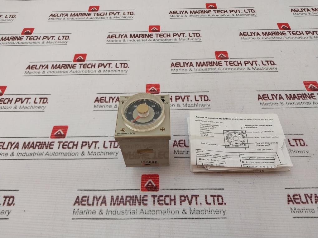 Omron H3Cr-a Solid-state Timer 0-30 Sec 5A 250Vac 50/60Hz – Aeliya ...