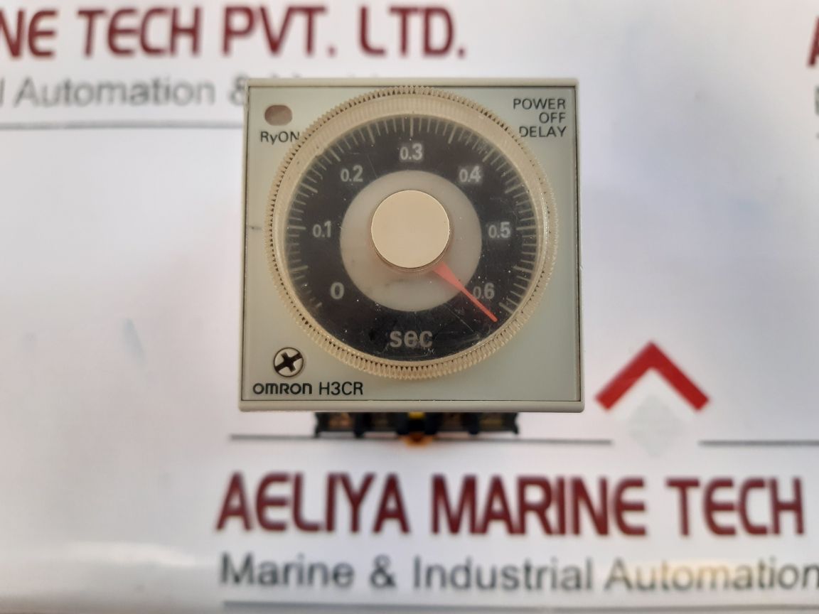 Omron H3Cr-h8L Power Off Delay Timer 200/220/240Vac 50/60Hz – Aeliya ...