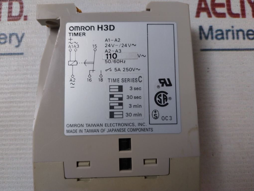 Omron H3D Timer 30 Sec/Min – Aeliya Marine Tech®