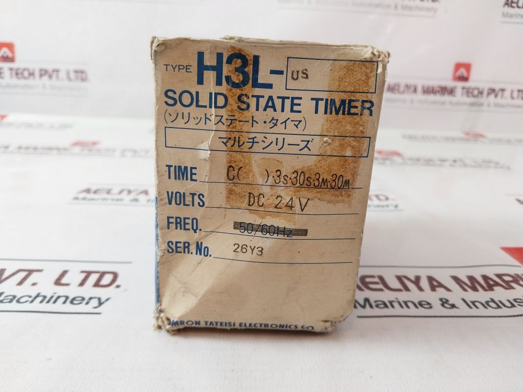 Omron H3L-us Solid State Timer 3S-30S-3M-30M – Aeliya Marine Tech®