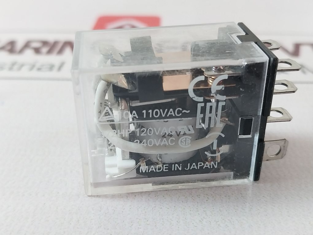Omron Ly2N-d2 Relay 24V Dc/110V Ac 10A 8Pins – Aeliya Marine Tech