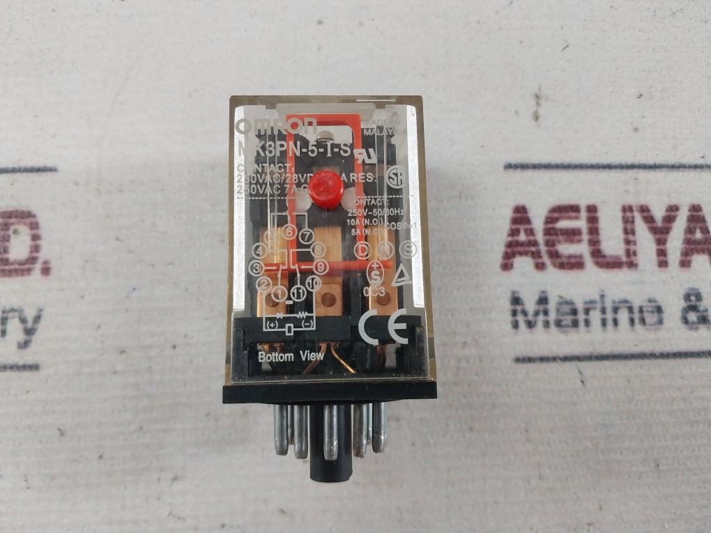Omron Mk3Pn-5-i-s General Purpose Relay 250V~50/60Hz – Aeliya Marine Tech