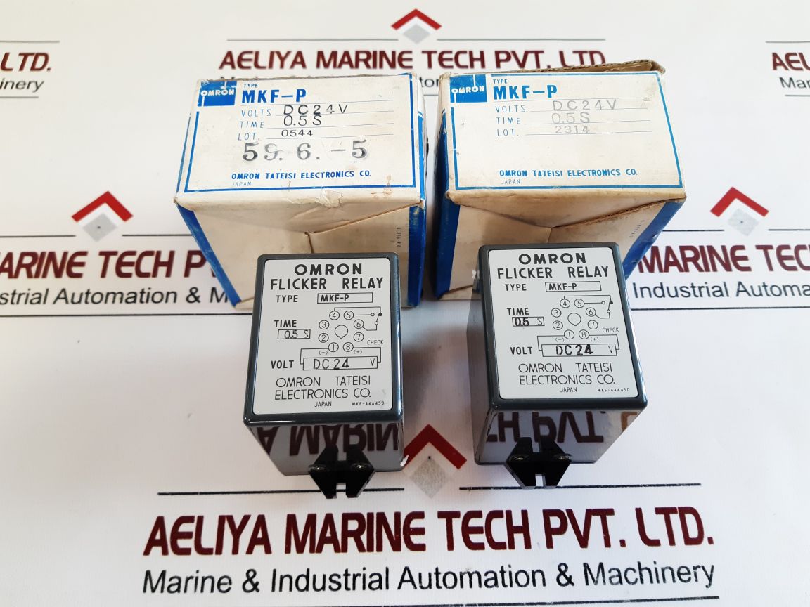 Omron Mkf-p Flicker Relay 0.5S Dc24V – Aeliya Marine Tech