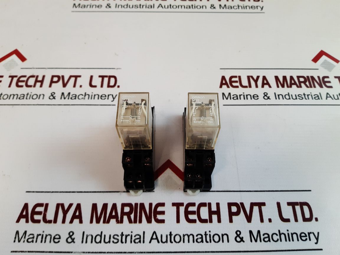 Omron My2 24Vac Relay With Base – Aeliya Marine Tech
