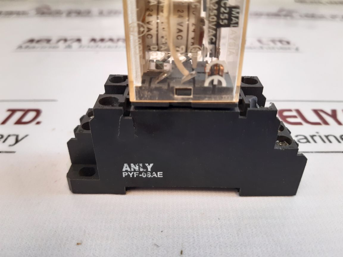 Omron My2 24Vac Relay With Base 28Vdc – Aeliya Marine Tech®