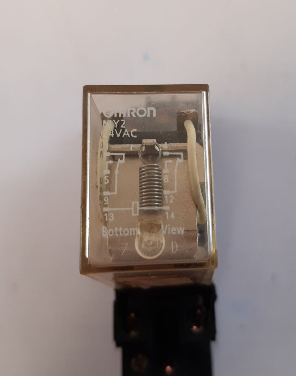 Omron My2 24Vac Relay With Base 28Vdc – Aeliya Marine Tech