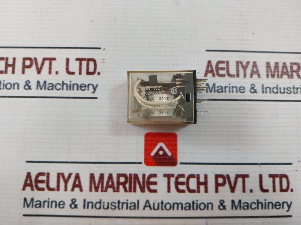 Omron My4 24Vdc Relay With Base Pyf14A-e – Aeliya Marine Tech®