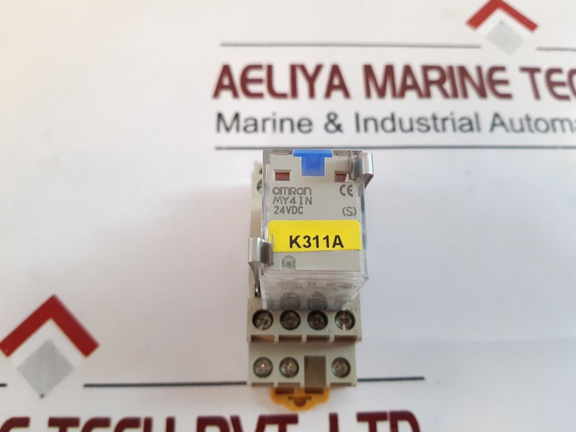 Omron My4In Relay With Base – Aeliya Marine Tech®