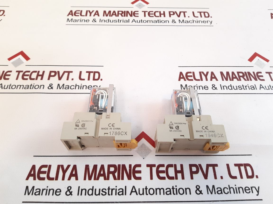 Omron My4In Relay With Base – Aeliya Marine Tech®