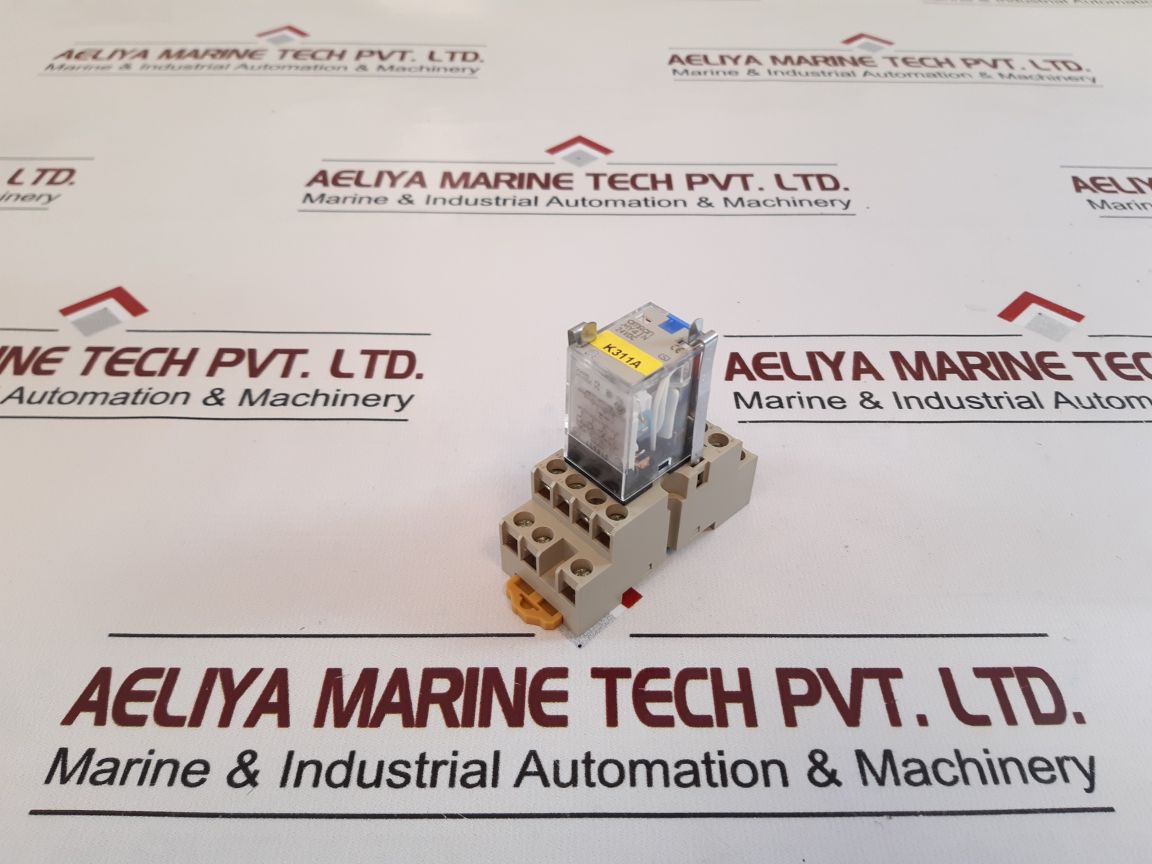 Omron My4In Relay With Base – Aeliya Marine Tech®