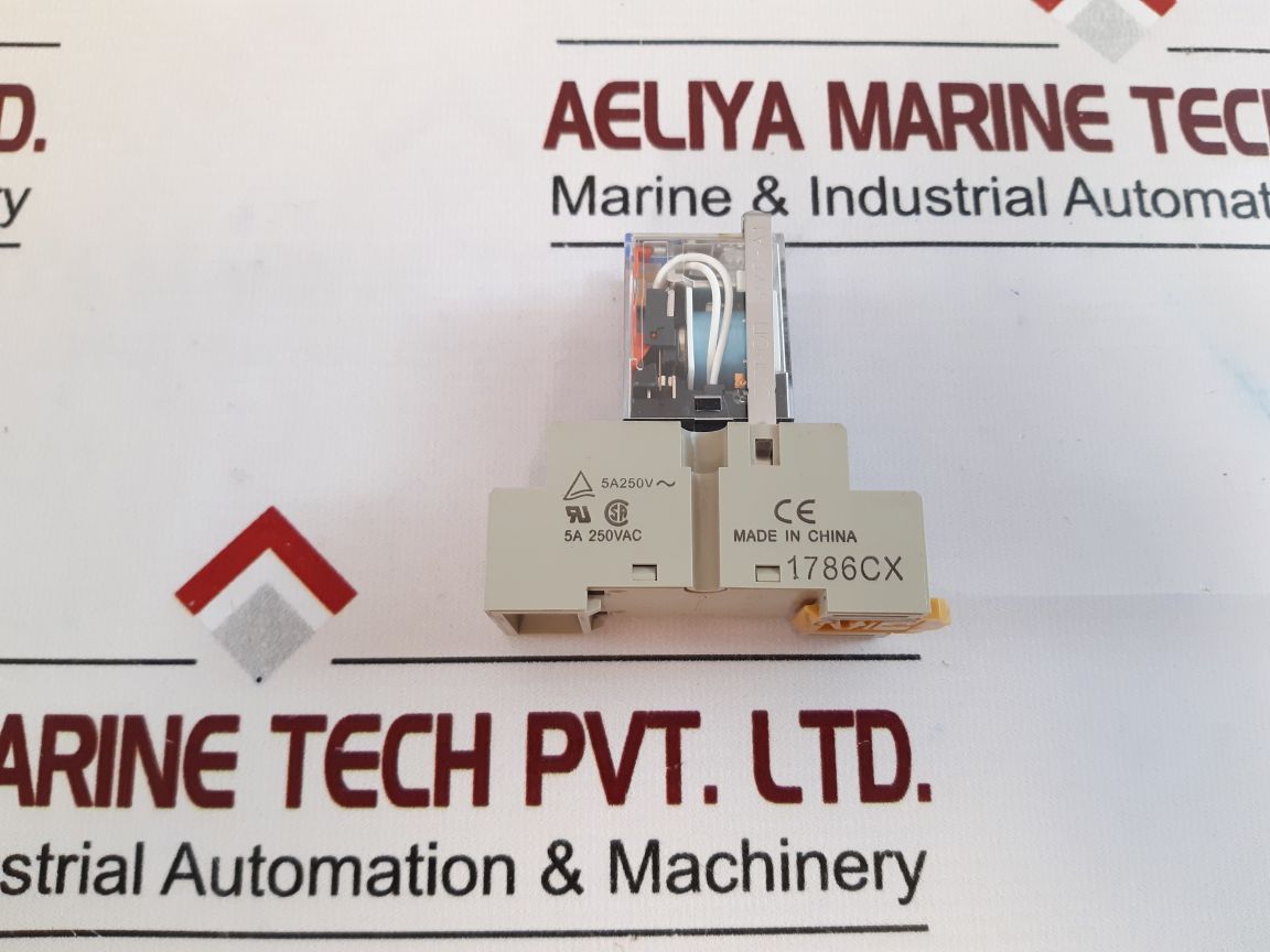 Omron My4In Relay With Base – Aeliya Marine Tech®