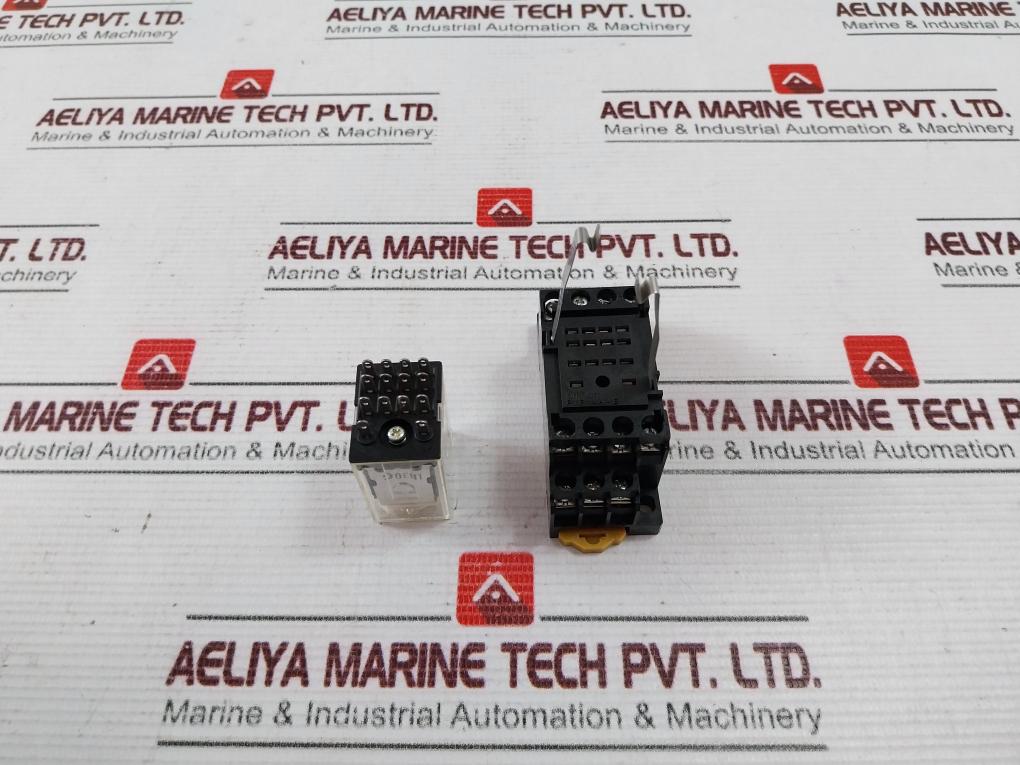 Omron My4N Relay With Base Pyf 14A-e – Aeliya Marine Tech