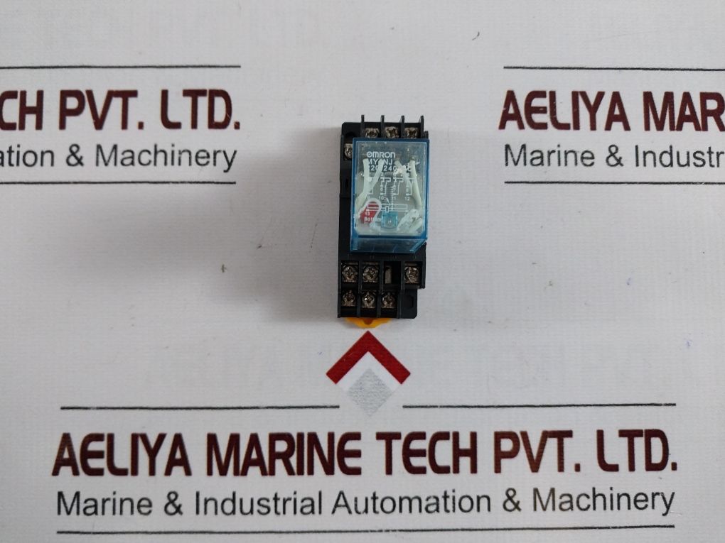 Omron My4Nj Relay With Pyf-14A Socket Base – Aeliya Marine Tech