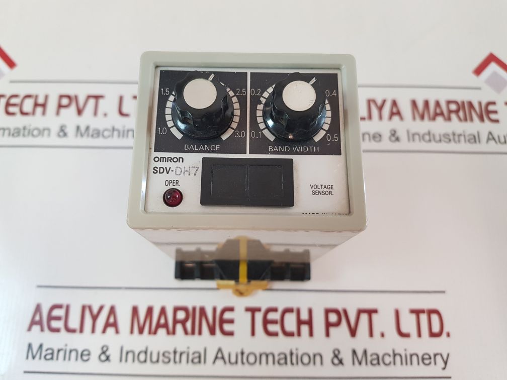 Omron Sdv-dh7 Voltage Sensor 200/220Vac With Base – Aeliya Marine Tech