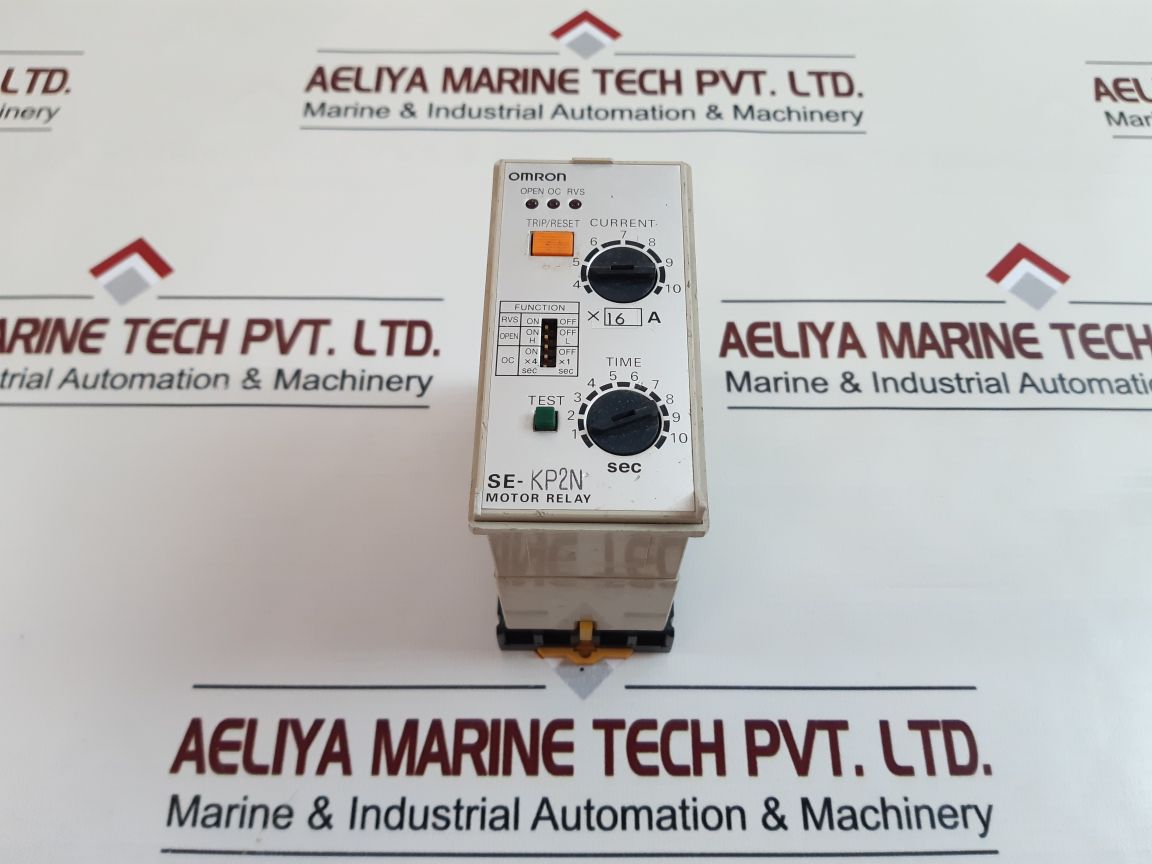 Omron Se-kp2N Motor Protection Relay – Aeliya Marine Tech