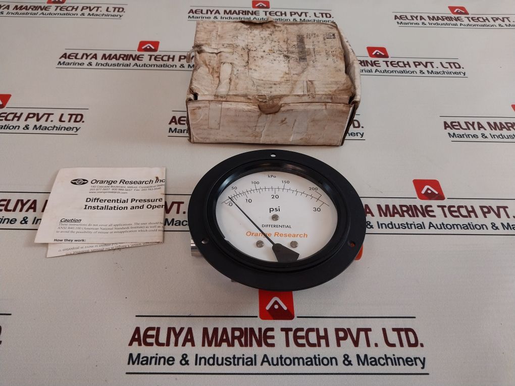 Orange Research 1201Pg-1C-4.5F Differential Pressure Instrument 3000 ...