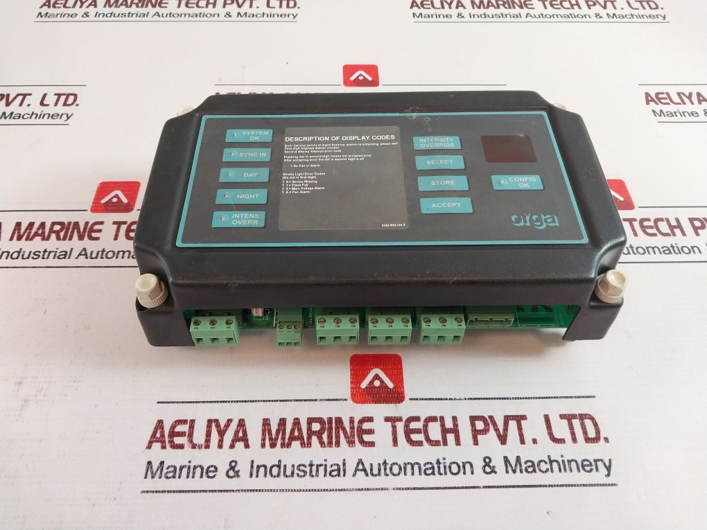 Orga Cip8503 System Controller Display 5102-b52 Rev.3 – Aeliya Marine Tech