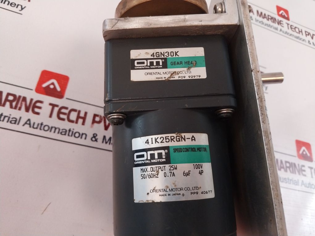 Oriental Motor 4Ik25Rgn-a 4P Speed Control Motor With Gear Head ...