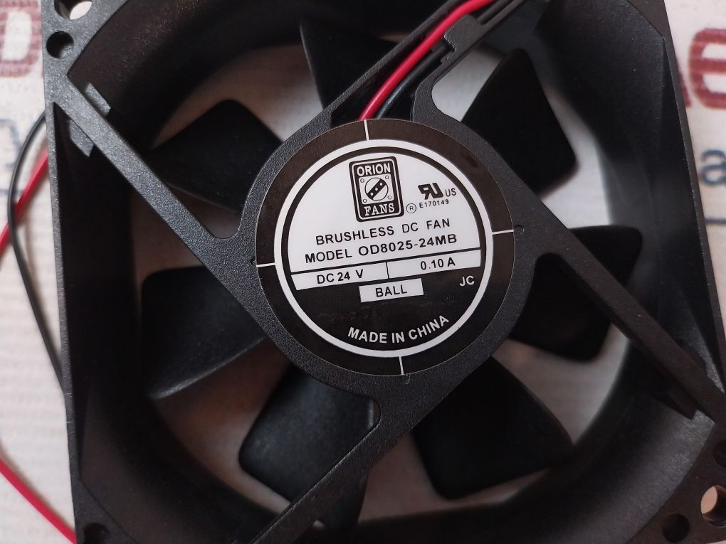 Orion Fans Od8025-24 Mb Cooling Fan – Aeliya Marine Tech