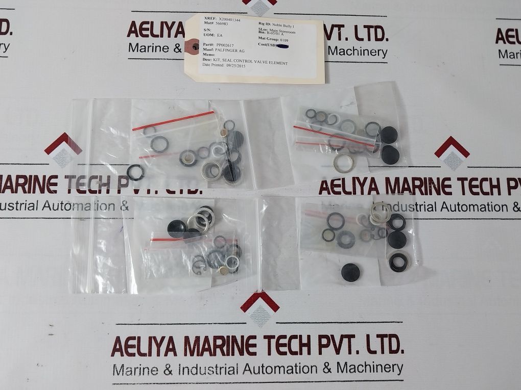 Palfinger Pp002617 Control Valve Element Seal Kit – Aeliya Marine Tech