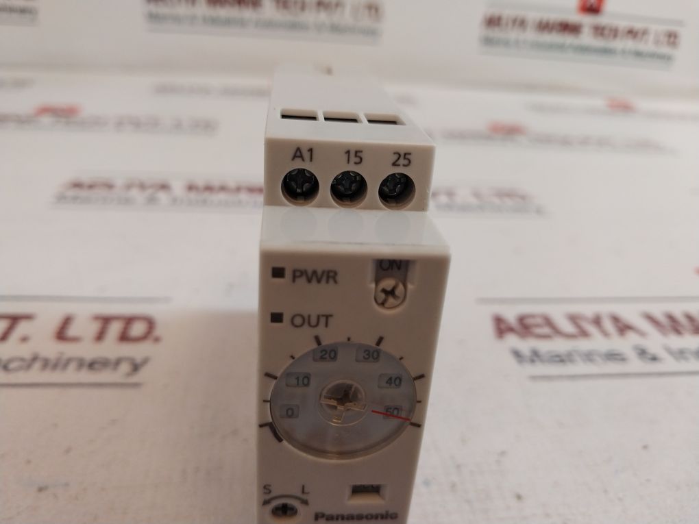 Panasonic Pm5S-a-24-240V Multirange Timer 0-50 Sec – Aeliya Marine Tech