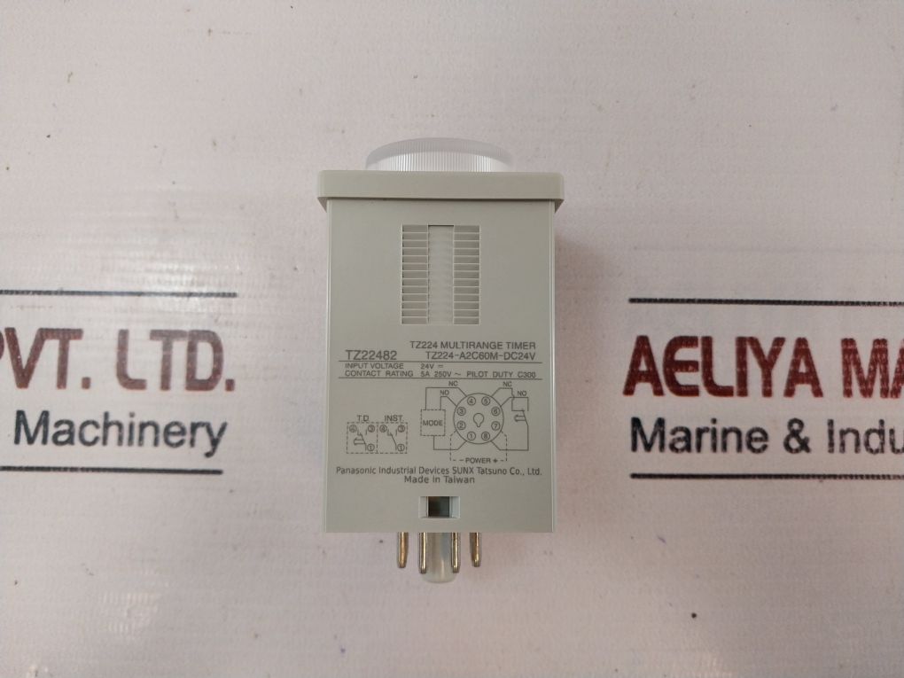 Panasonic Tz224-a2C60M-dc24V Multirange Timer – Aeliya Marine Tech