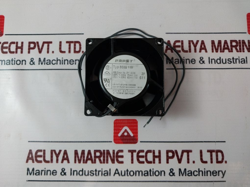 Papst 8550 Vw – Aeliya Marine Tech