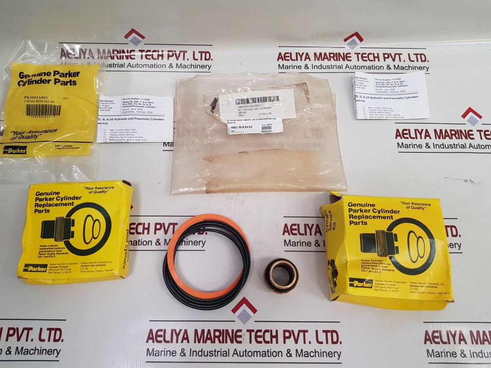 Parker Pk4002A001 Piston Seal Kit With Rg2Ahl0101 Cartridge Kit ...