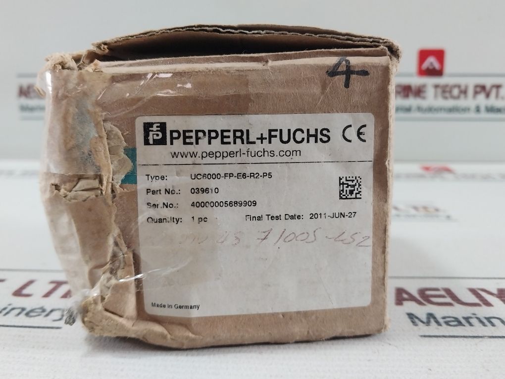 Pepperl+Fuchs Uc6000-fp-e6-r2-p5 Ultrasonic Sensor – Aeliya Marine Tech