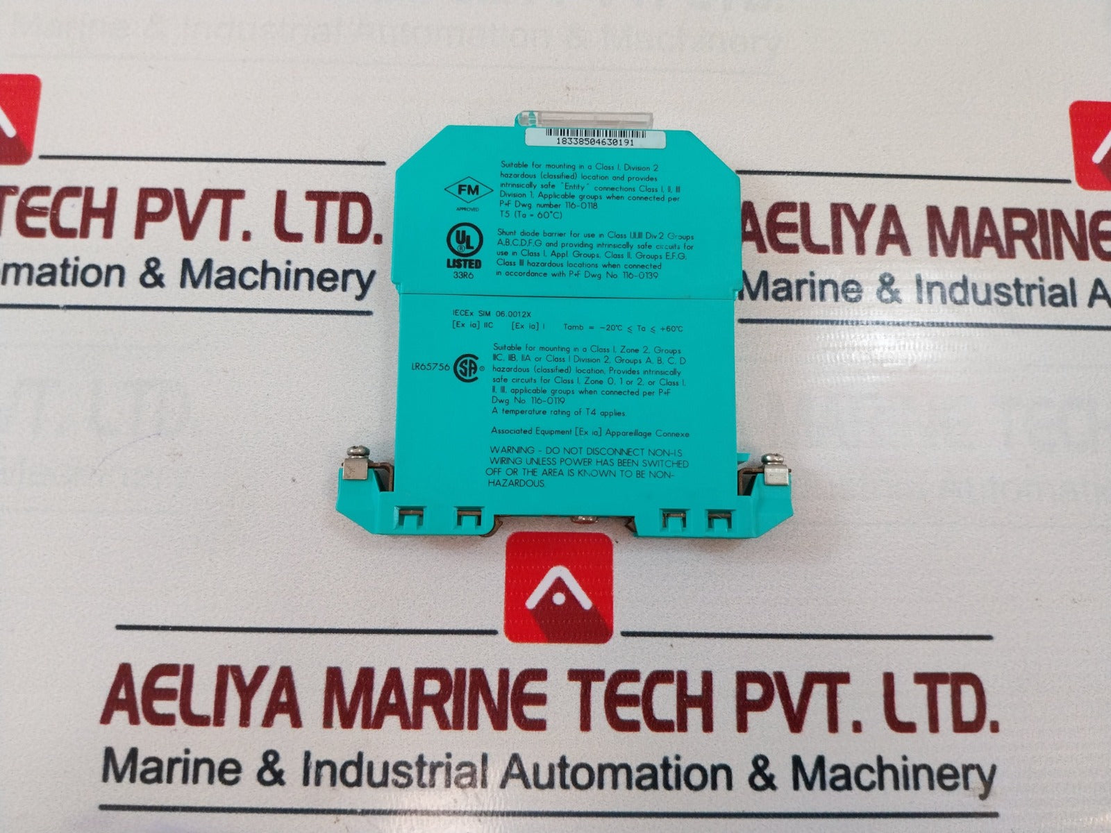 Pepperl+Fuchs Z787 Safe Snap Barrier Safety Relay 250V – Aeliya Marine Tech