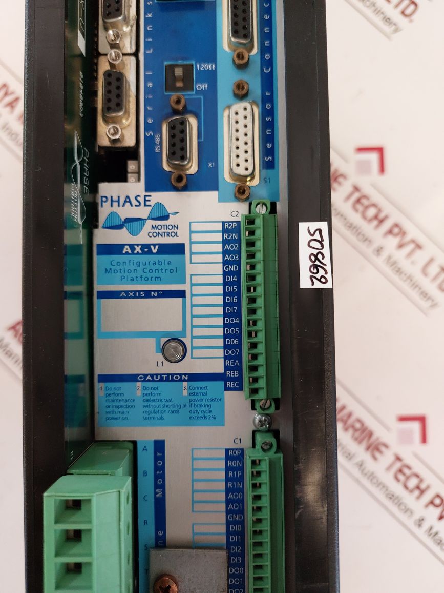 Phase Motion Control Ax-v Configurable Motion Control Platform Mam02210/Mam03213 – Aeliya Marine ...