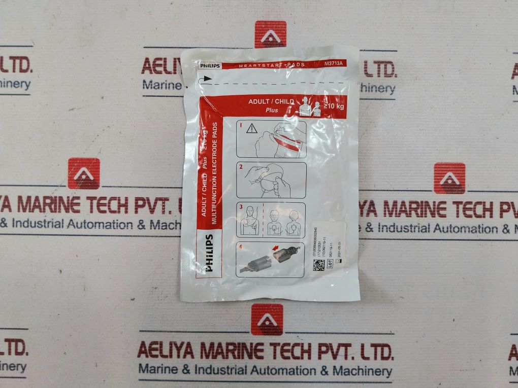 Philips Heartstart Hs1 Aed Defibrillator+Carry Case Automatic Heart ...