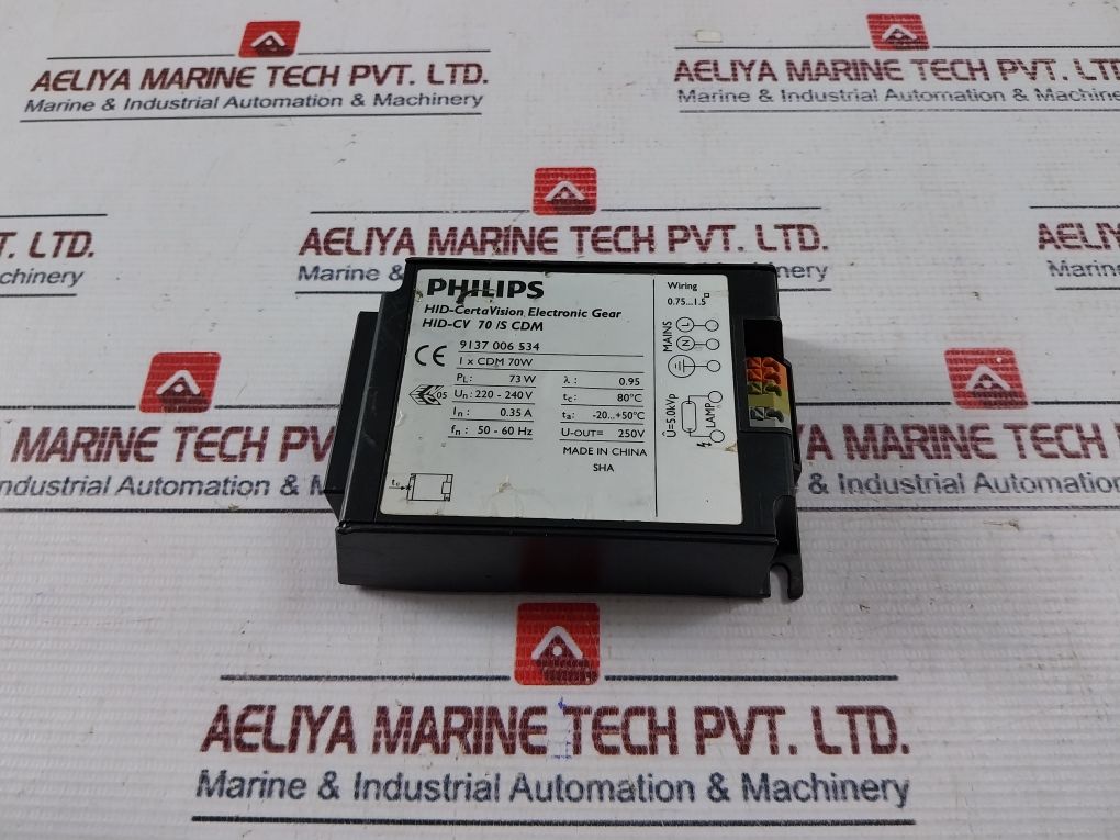 Philips Hid-cv 70/S Cdm Electronic Ballast 220-240V 50-60 Hz – Aeliya ...