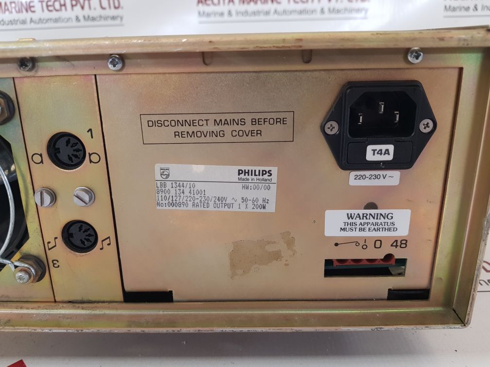 Philips Sq 45 Power Amplifier Lbb 1344/10 – Aeliya Marine Tech