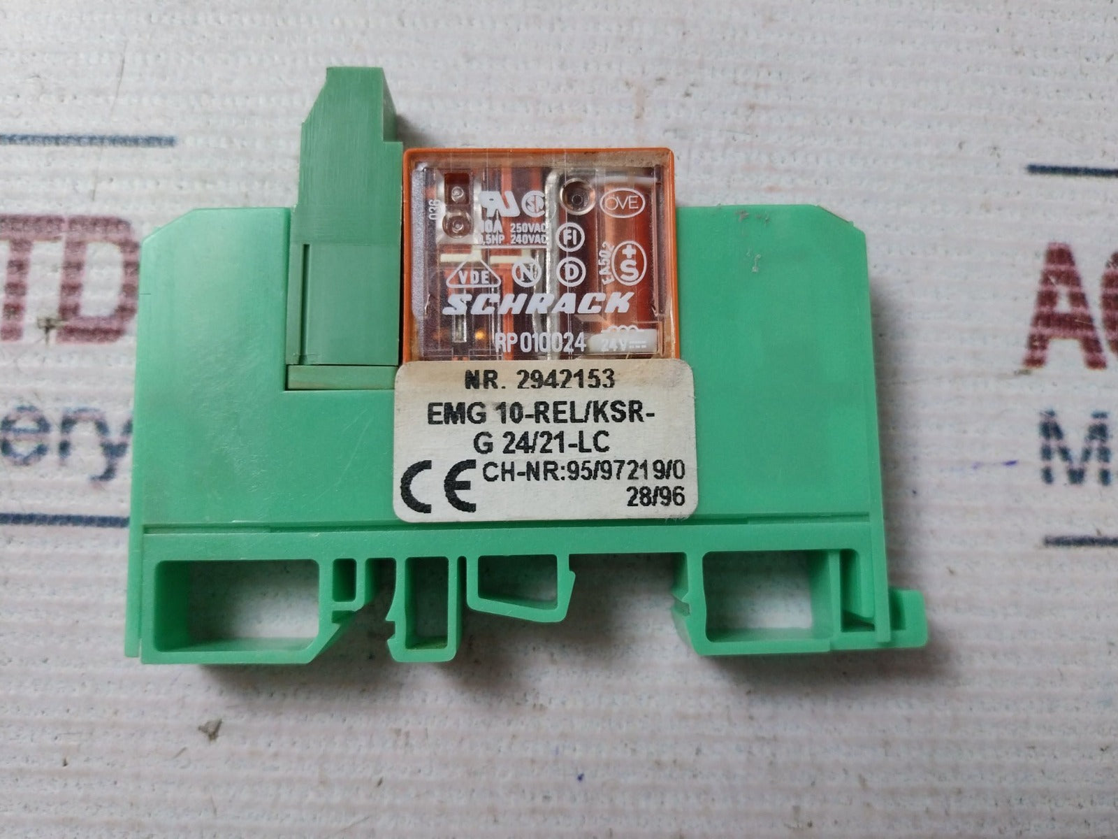 Phoenix Contact Emg 10-rel/Ksr-g 24/21-lc Relay Module – Aeliya Marine Tech