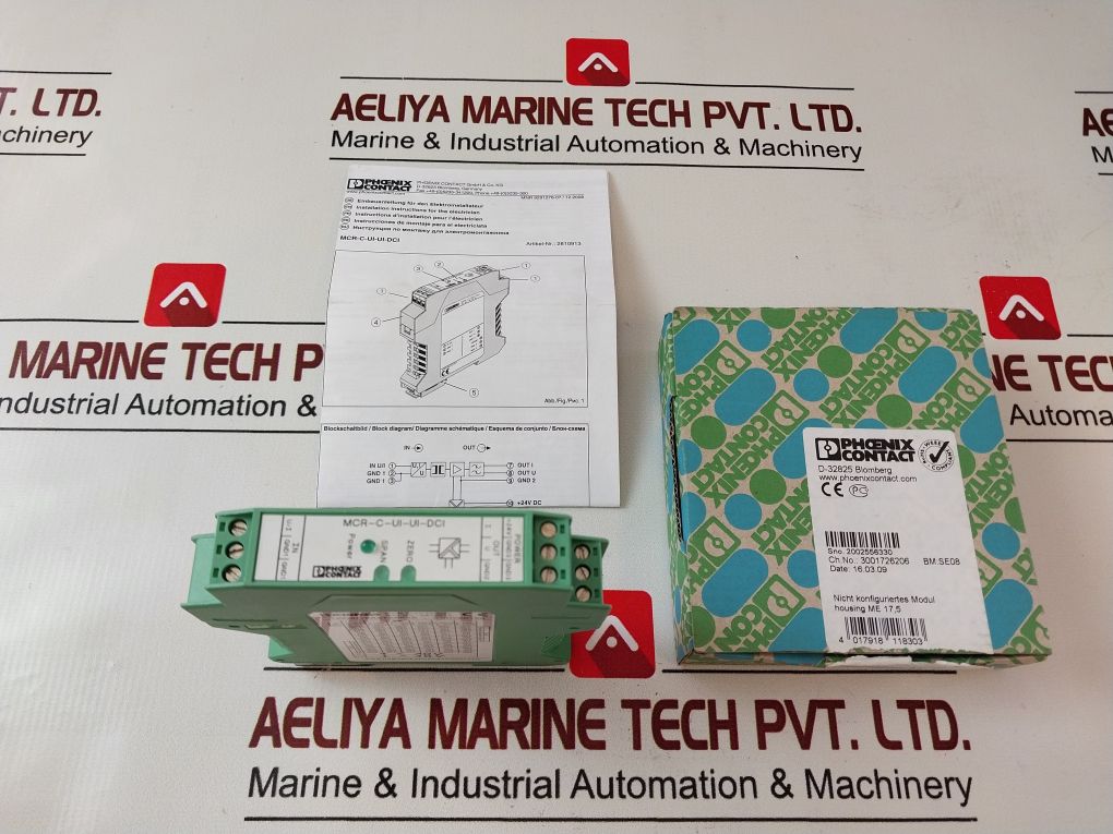 Phoenix Contact Mcr-c-ui-ui-dci 3-way Isolation Amplifier – Aeliya ...